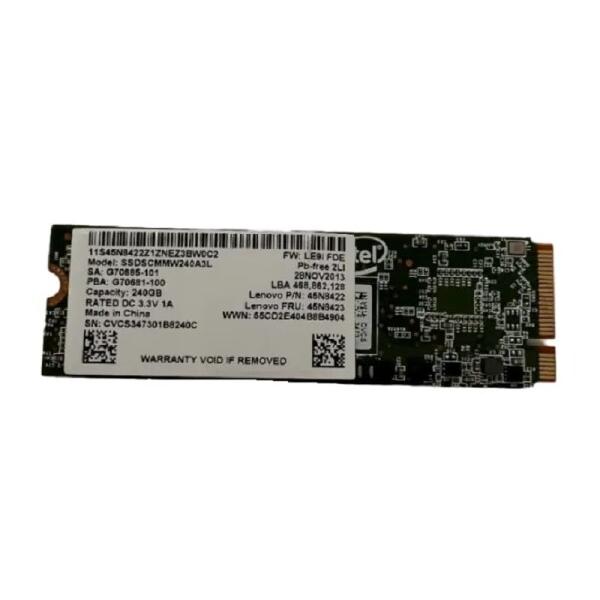 インテル SSDSCMMW240A3L 45N8423 M.2 NGFF 240GB SSD for Thinkpad X1 carbon Gen 1商品コード：49077604129型番：SSDSCMMW240A3L-45N8423SSD...