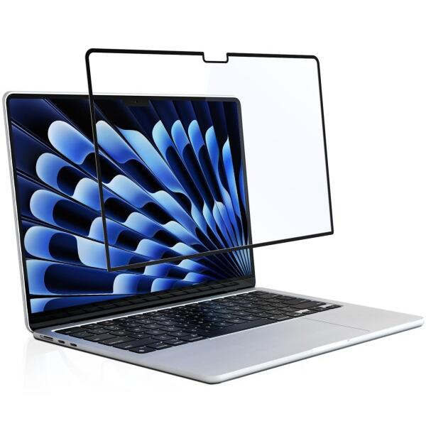 MacBook 14インチ プモデル 用 ブルーライトカット フィルム 着脱式 液晶 保護フィルム アンチグレア 反射防止 指紋防止 見やすく目に優しい フィルム 粘着式 繰り返し 脱着可能商品コード：49077611050型番：0730サ...