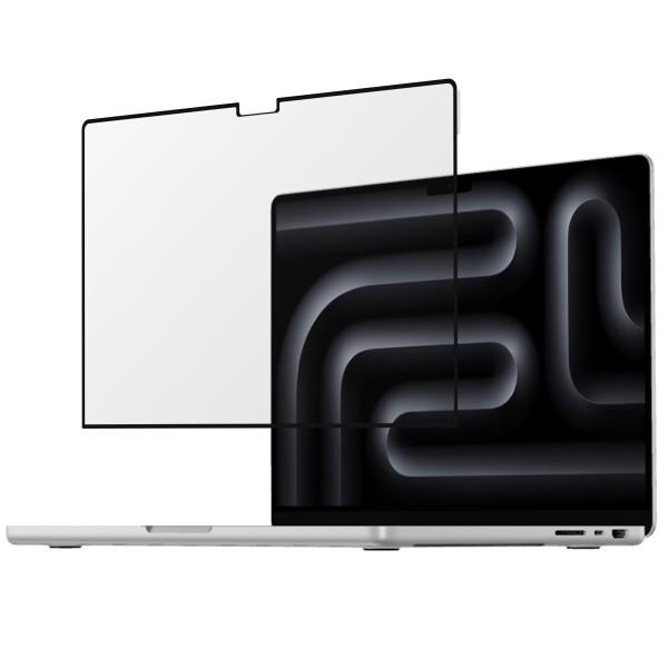 MS factory MacBook Pro 14インチ M5-M1用  ブルーライトカット アンチグレア 保護フィルム M5 M4 M3 M2 M1 Pro Max 搭載 モデル 反射防止 指紋防止 ナノサクション 吸着式 フィルム 全面...