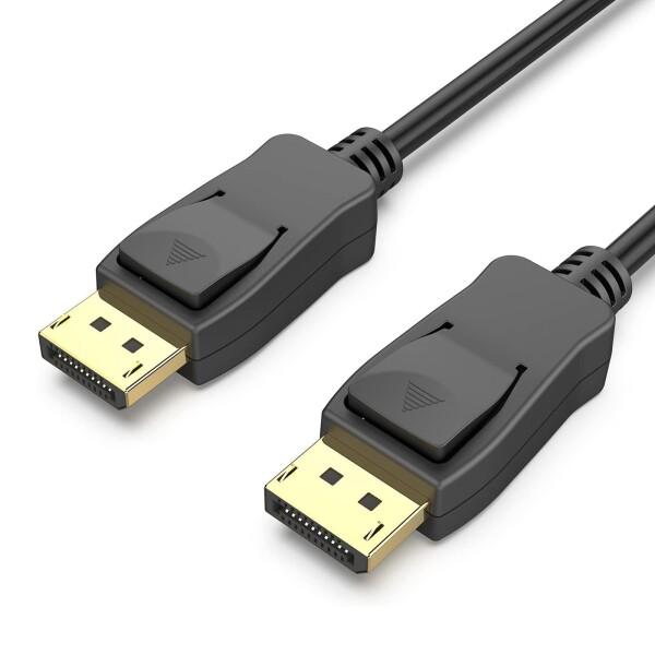 8 K DisplayPortケーブル1.4標準DP 1.4ディスプレイポートケーブル8K@60HZ/5K@60HZ/4K@144Hz/2K@240Hz32.4Gbps高速DPケーブルハイビジョン映画、高性能ゲーム、HDR、DisplayP...