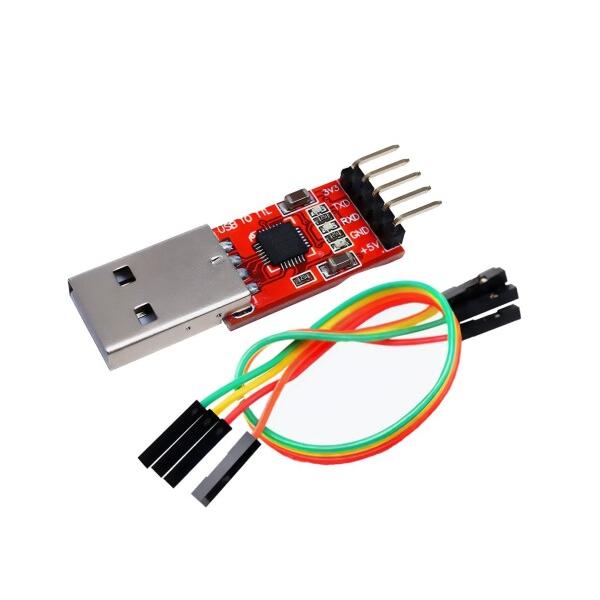 YMS PARTS CP2102 USB-TTLシリアル変換アダプターモジュール データ転送 5V/3.3V UART (1)商品コード：49077615009型番：CP2102USBシリアルポート