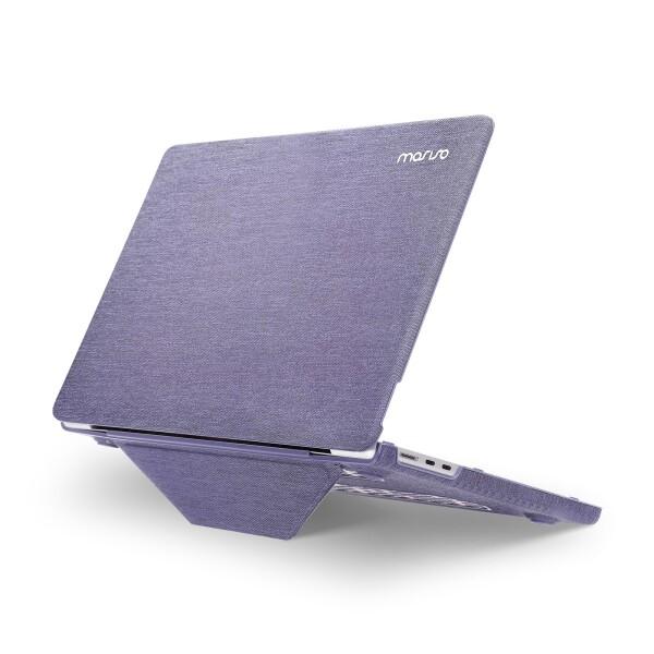 MOSISO 対応機種 MacBook Air 13インチ ケース M4 M3 M2 2026 2025-2022リリース A3240 A3113 A2681、対応機種 MacBook Air 13.6インチ ニット生地コーティング 折り畳...