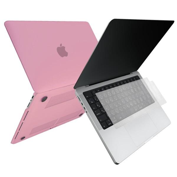 MS factory MacBook Pro 14インチ 用 ケース カバー  M5 M4 M3 M2 M1 Pro Max 搭載 モデル 14 マックブックプロ Pro14 ハードケース (マット加工) ピンク RMC series RM...