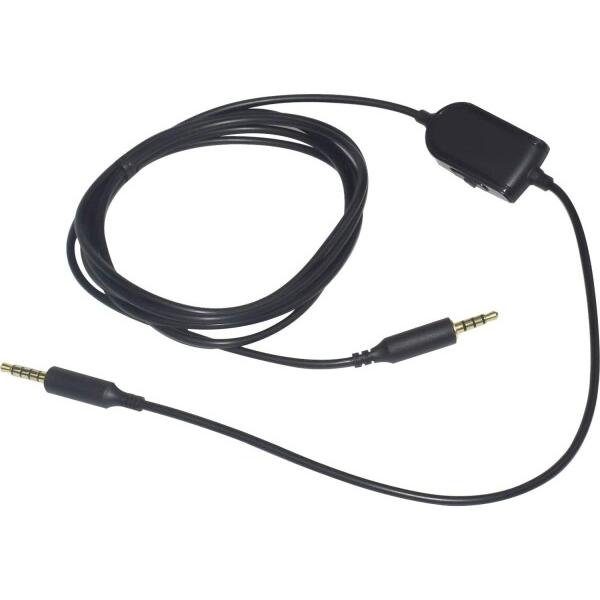 Linpearl 交換用延長オーディオケーブル、Xbox One コントローラー、PlayStation 4 PS4、MixAmp、Astro A10/Astro A40 ヘッドフォンと互換性あり、交換用オーディオケーブル、ケーブル長 78...