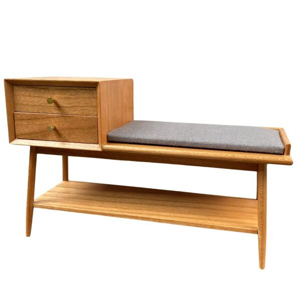 1/6スケール ミニチュア ナチュラルチェアキャビネット 木製 ウッドブラウン ドール家具 リアル再現 ドールハウス用商品コード：49077738014型番：LSL-FR-028-br【1/6スケール】ドールやフィギュアにぴったりな精巧設計...