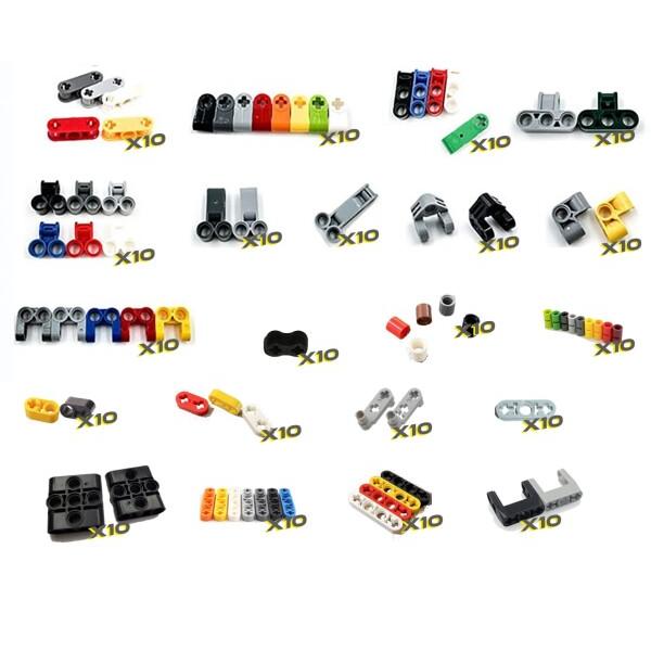 テクニックパーツ レゴブロック ピン リフトアーム ビーム アクスル パネル カービルディングブロック MOC 210個対応商品コード：49077740028型番：AP04ランダムカラー、お手頃価格:このセットにはランダムカラーの210個の...