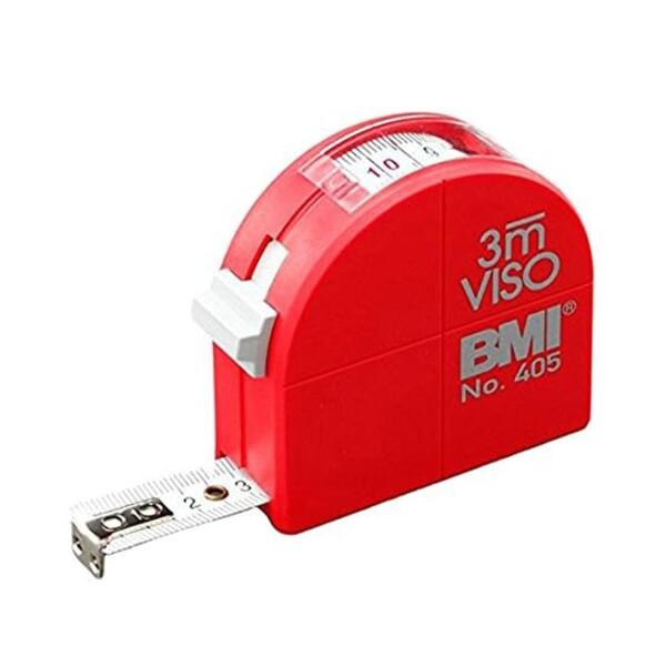 ビーエムアイ 内寸測定 メジャー VISO 3m 16mm幅商品コード：49077742745型番：405341サイズ：長さ3 m縦方向測定、内径測定、半径描画(直径 6 m まで)の 3 つの機能を備えた特殊測定テープ