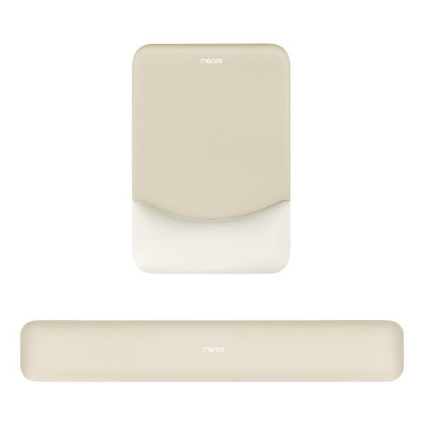 MOSISO ストレストサポート 一体型マウスパッド ＆ 長方形なキーボードセット、低反発リストレス(カーキ)商品コード：49077776840型番：b86ad1ea-a088-4c6d-9a23-4772ce2dafdcサイズ：Mカラー：...