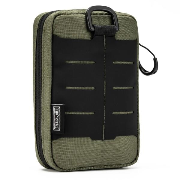 TACTICAL GEEK Block E2.0 EDCコンパクトウエストポケットポーチ、DIYパッチエリア付き小型ポケットオーガナイザー、マルチツール用多目的モールツールポーチ、ナイロンデイリーユーティリティツールオーガナイザーバッグ、グ...
