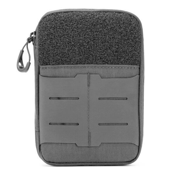 TACTICAL GEEK Block E2.0 EDCコンパクトウエストポケットポーチ、DIYパッチエリア付き小型ポケットオーガナイザー、マルチツール用多目的モールツールポーチ、ナイロンデイリーユーティリティツールオーガナイザーバッグ、ブ...