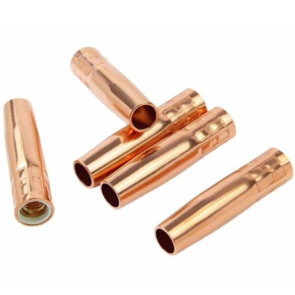 トーチノズル CO2 溶接 PANA ダイヘン 200A 絞りノズル TGN01208 適合 半自動溶接機 MIG200 MIG250 (1.25mm厚)商品コード：49077809090型番：ffb025345カラー：銅?半自動溶接機用ト...