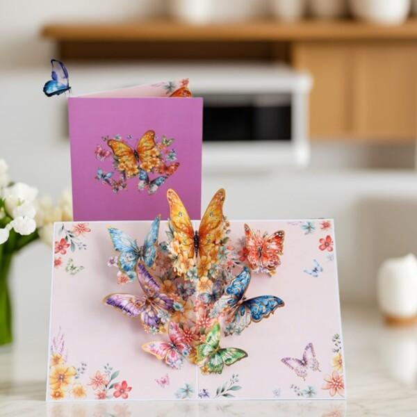 YEPPAI ポップアップカード 3D立体グリーティングカード 封筒付き  子供 キッズ 敬老の日 新年 バースデーカード (002)商品コード：49077861370型番：002サイズ：15cm x 20cmカラー：てんねんしょく幅広い用...