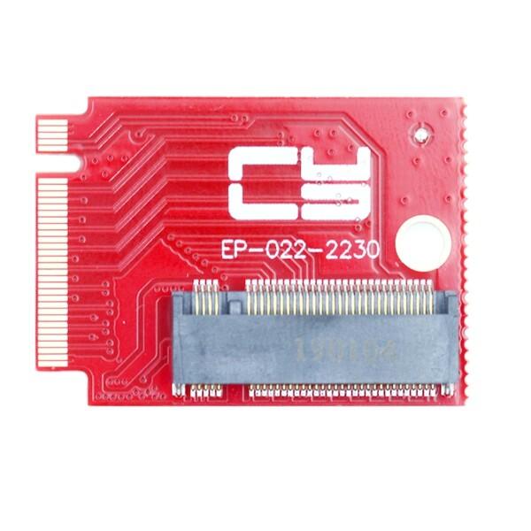 CY カード アダプター 2230 から 2280 アダプター、Rog Ally と互換性あり、NVME M-Key 5Pin M.2 PCIE 4.0、Rog Alley SSD アダプター アップグレード コンバーター 90 度 MKe...