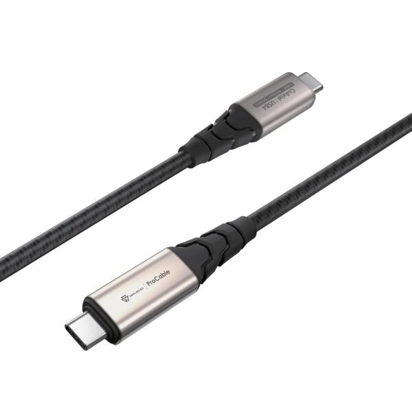 SAVEWO SAVEWO ProCable USB-C CoAxialケーブル 240W急速充電 40Gbps転送 8K60Hz/4K144Hz映像出力対応 Eマーカー内蔵 iPhone15以降/Mac/iPad/PC/Android 対...