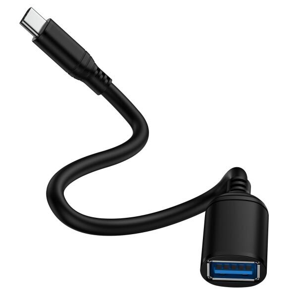 ANNIBER USB C 変換アダプタ タイプc 変換 USB3.0 OTGケーブル 5Gbps高速データ転送 usb type-c 変換アダプタ 写真/音楽/ビデオ転送 USB C (オス)- USB A(メス) 設定と操作不要 iPh...