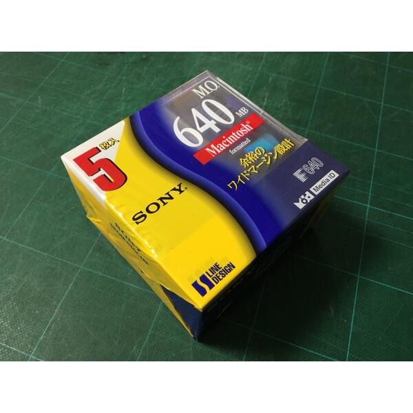 【発売日：1997年10月31日】SONY 3.5型 MOディスク 5枚 640MB Macintoshフォーマット 5EDM-640CMF商品コード：49077885399型番：5EDM-640CMFS‐LINE DESIGNカートリッジ...