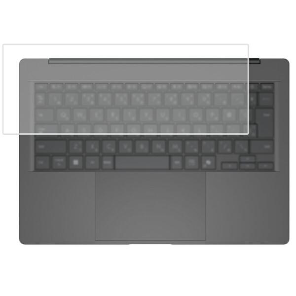 ClearView ASUS Zenbook SORA UX3407 2025年モデル 用 キーボードカバー 保護 フィルム 日本製 (静音)商品コード：49077885718型番：MM-F-N-KB-ZB-SORA-UX3407【ぴったり...