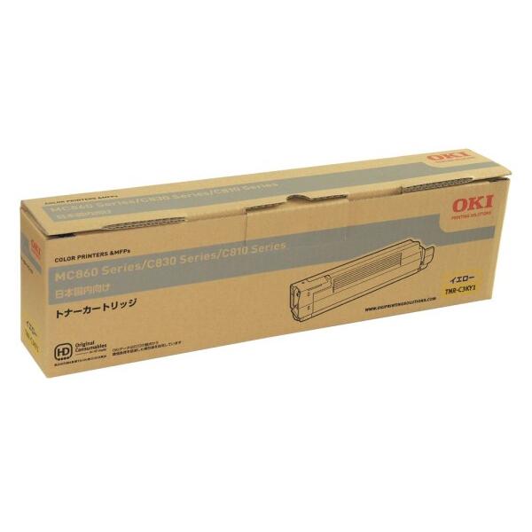 OKI 国内純正トナーカートリッジ TNR-C3KY1 イエロー (T)商品コード：49077886784型番：TNR-C3KY1サイズ：A3商品名:国内純正トナーカートリッジ TNR-C3KY1メーカー:OKI / 製造元:メーカー / ...