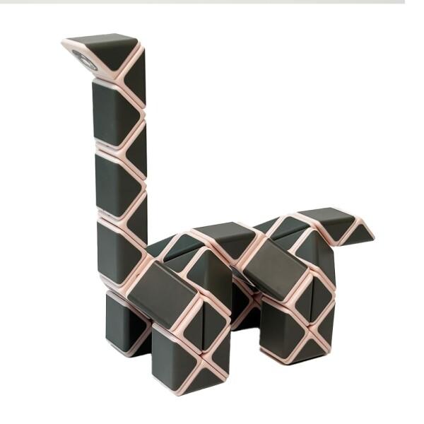 Magic Snake マジックスネーク 24パーツ 36パーツ 48パーツ 立体パズル 互換｜知能開発 脳トレ 知育玩具 ストレス解消 多世代対応 (ブラックカラー48Part)商品コード：49078017934型番：48-BANMAカラ...