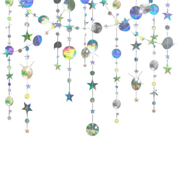 まちの波 ペーパーガーランド 4本入 星形飾り ペーパーバナー 丸形 星形 飾り 部屋の装飾 結婚式 誕生日装飾 壁装飾 結婚式の飾り付け パーティー デコレーションキット商品コード：49078018925型番：Z1サイズ：4メートルカラー...