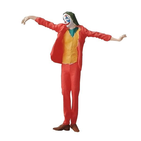 shoucangjia 1:64 フィギュア ミニチュア キャラクター 手描き 小さな人々 モデル 構築 ジオラマ レイアウト シーン装飾のマッチング (ヘッズ・ダウン・ジョーカー)商品コード：49078023703型番：1:64カラー：ヘ...