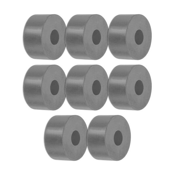 M METERXITY 8パック ゴム製絶縁ワッシャー 1.2" OD 0.4" ID 0.6" 厚さ 機械用防振絶縁パッド ラウンドゴムワッシャー 家庭用および車両用アクセサリー向け(黒)商品コード：49078053238型番：mma25...