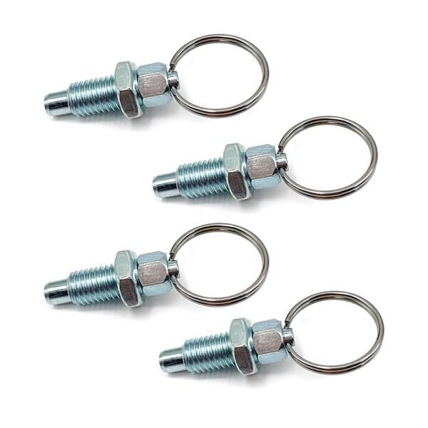 ノブプランジャー 亜鉛メッキ プルリング ポジショニング スプリングピン インデックスピン ノブ プランジャー (たんそこう, M16-1.5-8)商品コード：49078054600型番：Acero-carbonoサイズ：M16-1.5-8...