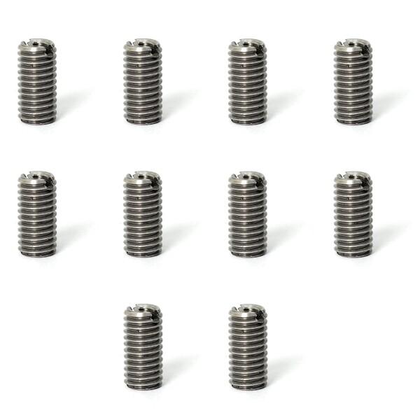 Increased Fire インサートナット 内径M3*0.5 外径M5*0.8 長さ10mm m5 m3 変換ボルト ネジ変換アダプター ステンレス鋼 一行溝 埋め込みナット ネジ山補修商品コード：49078056117型番：LIAO-...