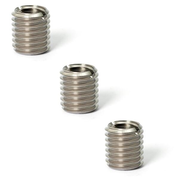 Increased Fire インサートナット 内径M14*2 外径M18*2.5 長さ20mm m18 m14 変換ボルト ネジ変換アダプター ステンレス鋼 一行溝 埋め込みナット ネジ山補修商品コード：49078056178型番：LIA...