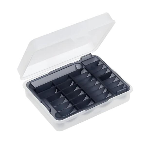 コイン整理ボックス 6種類硬貨収納 印鑑収納 コインケース商品コード：49078180834型番：2515カラー：ライトグレー1円20枚、5円20枚、10円35枚、50円20枚、100円30枚、500円10枚で計9,470円分収納できるコイ...