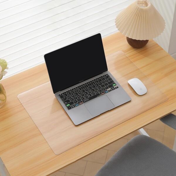 Ferox 透明 デスクマット 透明 テーブルクロス 40x120cm 厚さ2.0mm PVC製 学習机マット テーブルマット クリア 防塵・防水・耐久・耐熱・滑り止め 帯電防止 デスクパッド カスタマイズ可能商品コード：490781815...