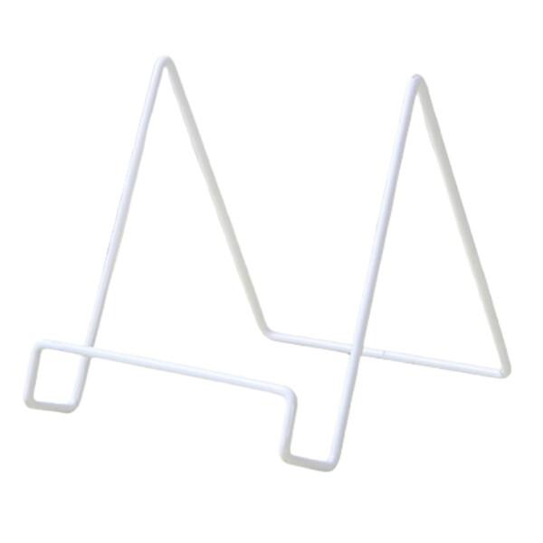 Modest Joy ワイヤースタンド ブックスタンド 卓上 本立て 写真立て タブレット 金属製 (ホワイト、大） 色紙 カタログ 雑誌商品コード：49078182300型番：A-1サイズ：ラージ（大）カラー：ホワイト（白）【多用途】金属...