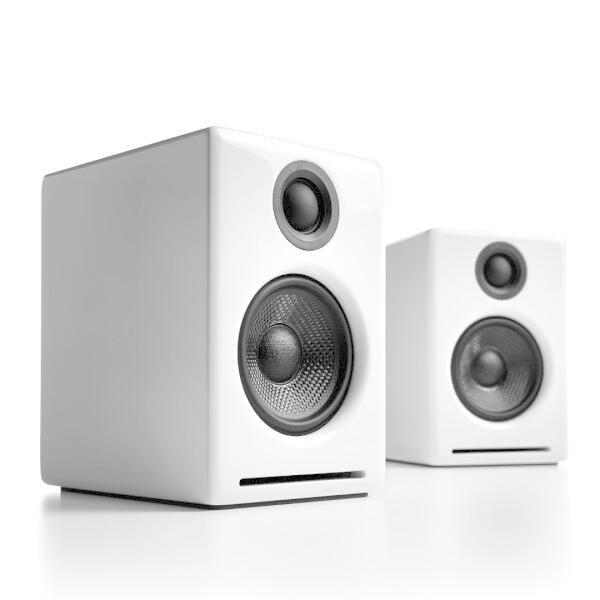 Audioengine A2+ Next Gen ホームミュージックシステム with Bluetooth aptX-HD、PCスピーカー for 音楽愛好家、ゲーマー (ハイグロスホワイト)商品コード：49078188122型番：A2カラ...