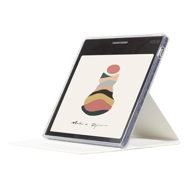 MINGFENG PUケース 7インチ対応 Onyx Boox Tablet Go 7 Color/Leaf2/Leaf3/Leaf3 C/Page/Galileo 電子書籍リーダーケース 横向きと垂直方向の睡眠とウェイクアップをサポート ...