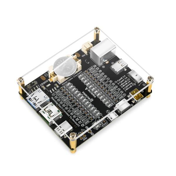 FORIOT USBコネクタアクリル保護基板付きデータラインテストボードデータライン充電テストボード Type C Micro Type A Type B対応商品コード：49078188190型番：JBDD0034カラー：1PCUSBケーブ...