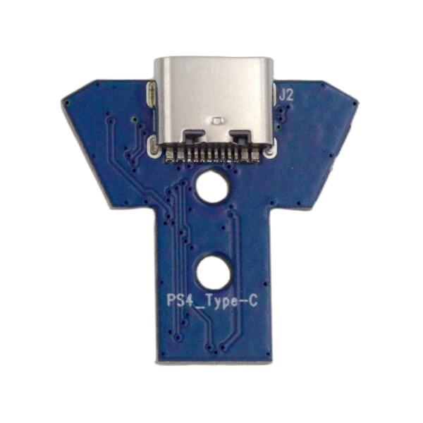 Xiwai JDS-040 充電ポート交換用アセンブリ PS4 DualShock 4 JDS-055 修理パーツ ボードコネクタモジュール Type-C メスソケット交換 DIY はんだ付け商品コード：49078188323型番：CN-0...