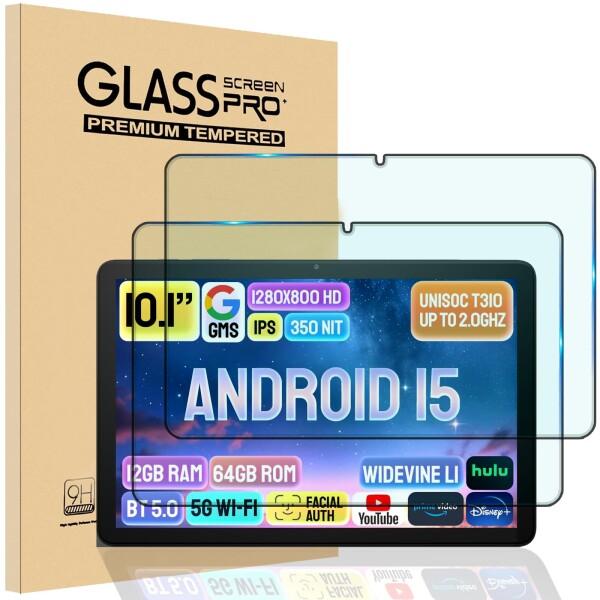 対応 Zuleisy E10A ガラスフィルム Zuleisy E10A 10インチ フイルム 強化ガラス スマートタブレット 高透過率 液晶保護フィルム HEFENGKU 全面保護 硬度9H 耐衝撃飛散防止 貼り付け簡単 自動吸着 気泡ゼ...