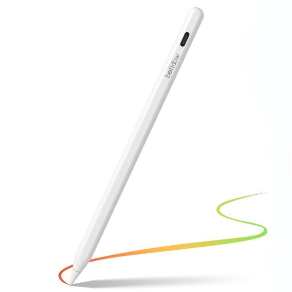 BETTDOW GD13Ultra タッチペン ワイヤレスチャージ＆Type-C急速充電一体 iPad専用スタイラスペン Bluetooth ペンシル 高感度 傾き感知 交換ペン先付き 軽量 2018年以降iPad/mini/Air/Pro...