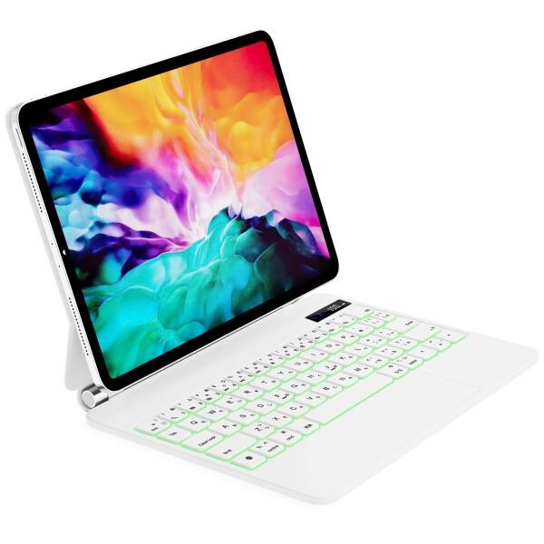 QERDAOYI マジックキーボード 2026 iPad Air 11インチ(2026 M4/2025 M3/2024 M2) i-PadPro第1/2/3/4世代 i-PadAir第4/5世代10.9インチ 日本語配列 高精度トラックパッ...