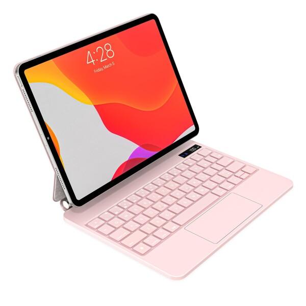 マジックキーボード 2025 iPad第11世代11 インチ （A16） &amp;第10世代10.9インチに対応 日本語配列 高精度トラックパッド付き ipadキーボード付きケース 7色バックライト 磁気吸着ケース 角度調整可能 横置きス...