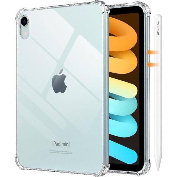 For iPad mini 6 / iPad mini 7 ケース (Gosento) iPad mini7 2024モデル 第6世代用 iPad mini 第6世代 2021 8.3インチカバー TPU 透明 apple アップル min...