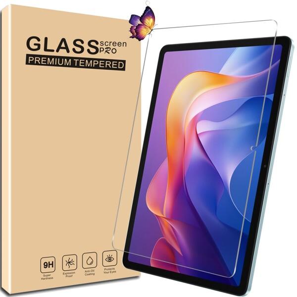 UNEED Redmi Pad 2 フィルム Redmi Pad 2 11 インチ 用の ガラスフィルム 強化液晶保護フィルム ワンタッチ貼付け/気泡ゼロ/ケースと干渉せず/硬度9H/飛散防止/指紋防止商品コード：49078189820型番...