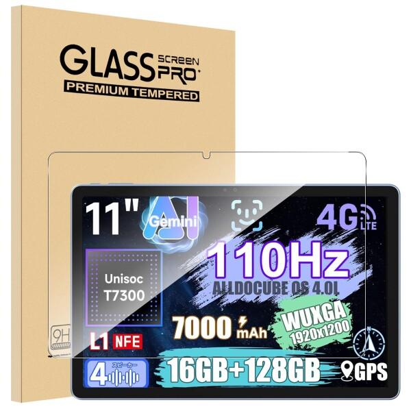 For Lenovo Tab8/ALLDOCUBE iPlay 70E フィルム Mosasa タブレット 11インチ ガラスフィルム 衝撃吸収 9H硬度 飛散防止 2.5Dラウンドエッジ 自動吸着 気泡ゼロ 高透過率 高感度商品コード：4...