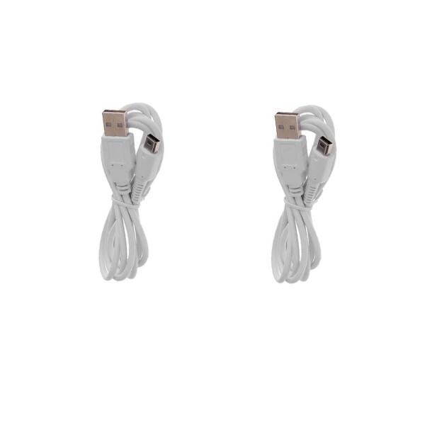 Basicest WiiU ゲームパッド ケーブル USB充電 (1m) 2本セット商品コード：49078192408型番：1125-02サイズ：1mカラー：ホワイトWiiU ゲームパッド用 USB 充電ケーブル任天堂Wii Uゲームパッド...