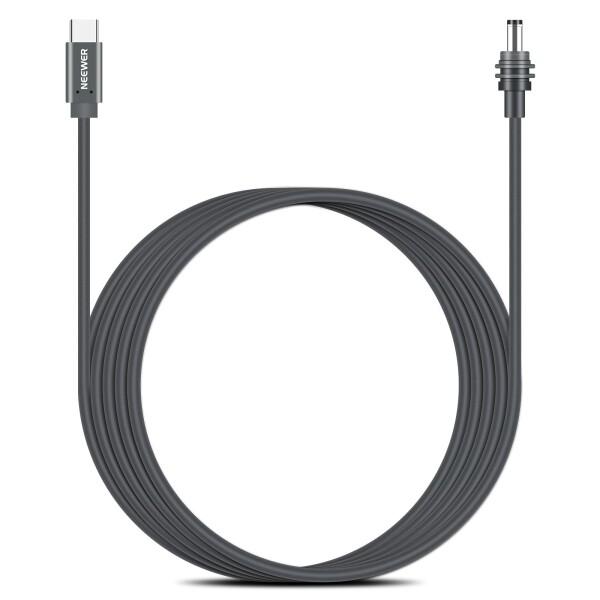 【発売日：2025年02月26日】NEEWER 100W PD USB C-DC電源ケーブル コンパチブル Starlink Mini 10ft/3m 16AWG 20V入力 Type C-DC 充電ケーブル 100W+PD充電器用 ポータ...