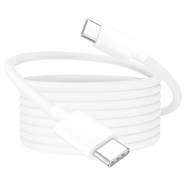 Quntis USB C ケーブル PD対応 60W 急速 充電コード 1m 1本 高耐久ナイロン タイプC iPhone15シリーズ、Macbook Pro、iPad Mini 6/Pro、Galaxy S23 Ultra S23 S22...