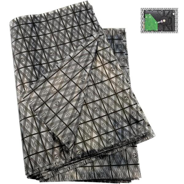 YACHUN 静電気防止袋 30x40cm 5枚セット 静電防止袋 ESD マザーボード帯電防止袋 シールドバッグ HDD/SSD保管 帯電防止袋 電子部品 基盤バッグ 再利用 無毒PET製 静電気対策袋商品コード：49078195493型...