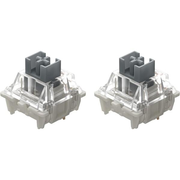 Gateron Pro Switch 3ピン プレ潤滑 RGB イエロー レッド ブラウン 互換 MX メカニカルキーボード (108pcs シルバー)商品コード：49078198111サイズ：108pcsカラー：銀【性能】:Gateron...