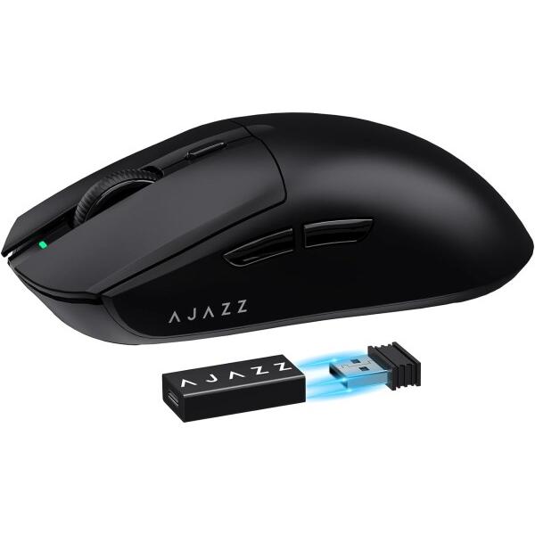 ATTACK SHARK x AJAZZ AJ139pro 4Kゲーミングマウス 高ポーリングレート 2.4 Gワイヤレス/有線2.4 G 700mAh充電式 PAW3395xNordic52840 26000DPI 約65g軽量化設計 持...