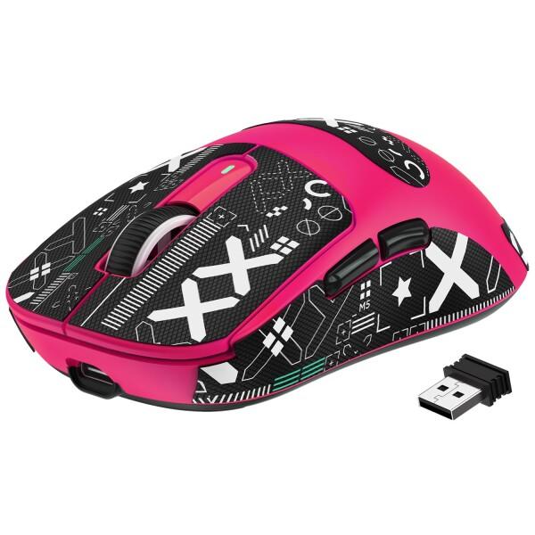 A.JAZZ x ATTACK SHARK X3 超軽量化マウス49g ゲーミングマウス ワイヤレス2.4G/Bluetooth/有線USB接続 Optical Sensor PAW3395センサー 最大26000DPI 人間工学デザイン ...